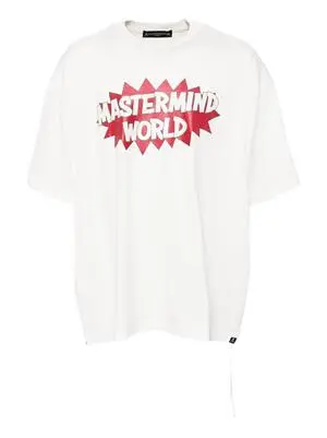 MASTERMIND WORLD Glitter T-shirt - White