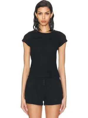 COU COU The Regular Baby Tee - Black