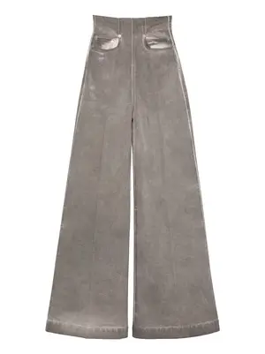 Rick Owens Dirt Cooper Wide-leg Jeans - Grey