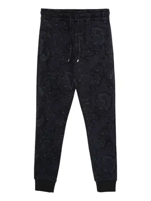 Etro Paisley-print Track Pants - Blue