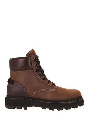 Moncler Peka Ankle Boots - Chocolate