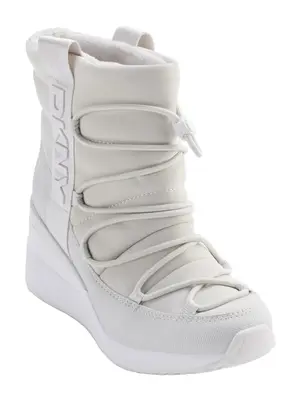Dkny DKNY Perla Wedge Bootie White