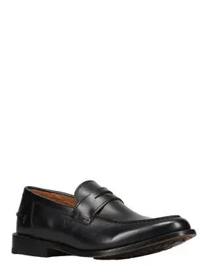 Frye Tyler Flex Penny Loafer - Black