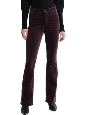 Ag AG Farrah Mid-Rise Bootcut Pants Amaretto Noir