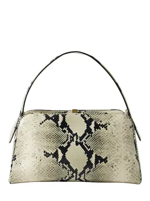 Khaite KHAITE Cate Snake-effect Leather Tote Multi