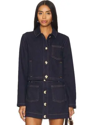 Bardot Lorenzo Denim Shirt - Denim-dark