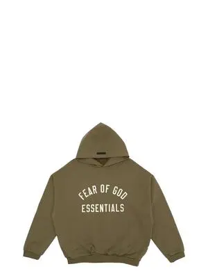 Fear Of God Essentials Heavy Fleece Hoodie Military