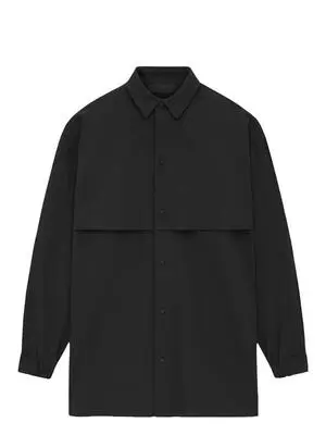 Fear Of God Essentials Military Nylon Overshirt - Black