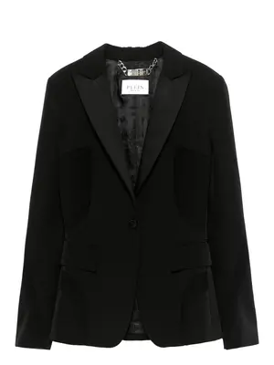 PHILIPP PLEIN Philipp Plein Sheer Panelled Blazer