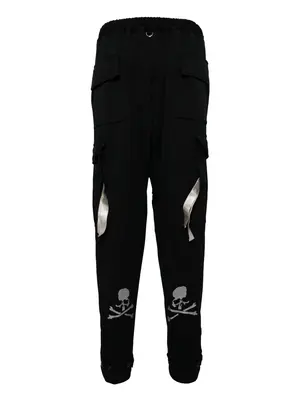 MASTERMIND WORLD Jersey Cargo Pants - Black