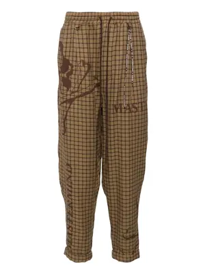 MASTERMIND WORLD Mastermind World Checkered Trousers