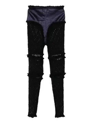 PUSHBUTTON Laced Skinny Trousers