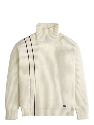 TOD'S Turtleneck Cashmere Jumper - White