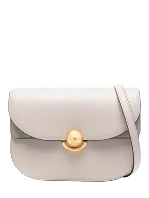 Furla Logo-engraved Crossbody Bag - Neutrals