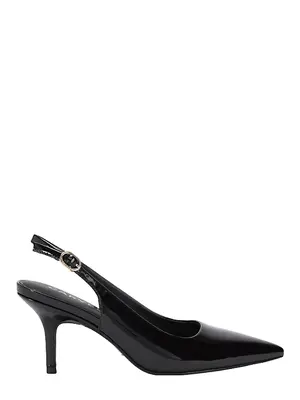 Carvela Spirit Slingback Patent-leather Heels - Black