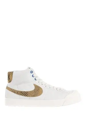 Nike All Court Mid Supreme Stussy Sneakers - White/golden Harvest/sail