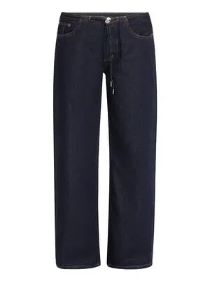 Still Here Low-rise Straight Jeans - Cloud Indigo Indigo