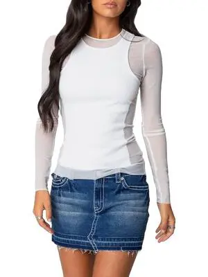 EDIKTED EDIKTED Layered Mesh Top