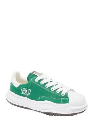 Mihara Yasuhiro Maison MIHARA YASUHIRO Blakey Canvas Sneakers Cl Green
