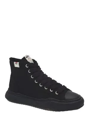 Mihara Yasuhiro Peterson High-top Sneaker - Black/black