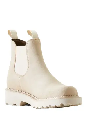 Ariat Ariat Lug Sole Chelsea Boot Sand Suede