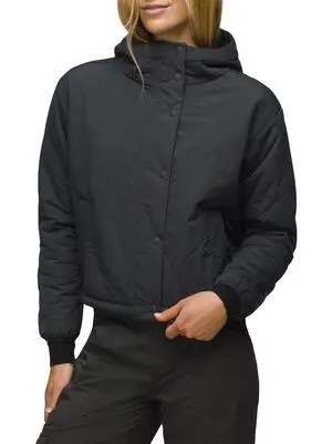 Prana PrAna Encinitas Quilted Jacket Charcoal