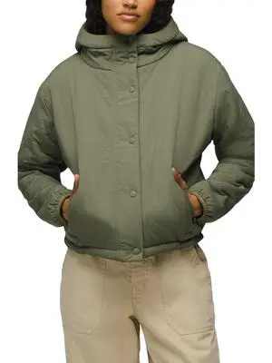 Prana PrAna Encinitas Quilted Jacket Rye Green