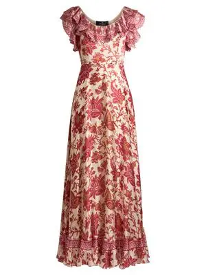 Etro Silk Maxi Dress Print