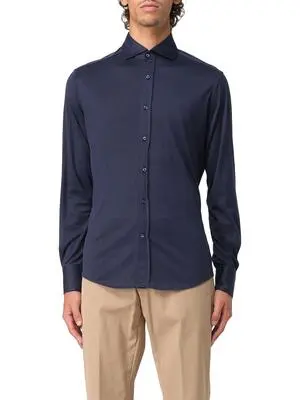 Brunello Cucinelli Shirt Men Blue