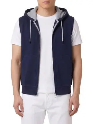 Brunello Cucinelli Brunello Cucinelli Zip-Up Hoodie Cobalt