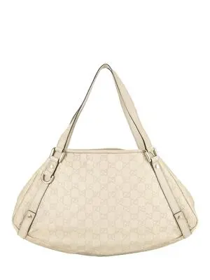 Gucci Guccissima Abbey Tote - White