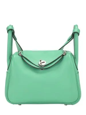Hermès Vert Bosphore Swift Verso Lindy 20 - Menthe