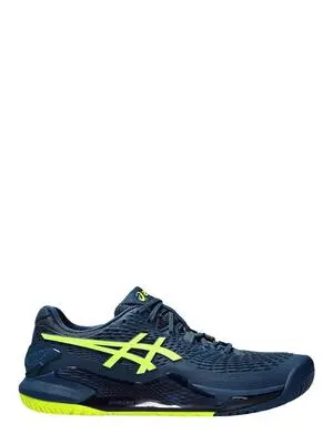 Asics Gel-resolution Athletic Sneakers - Mako Blue/safety Yellow