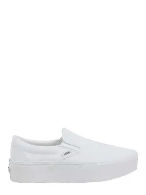 VANS Classic Slip-on Stackform Sneakers - White