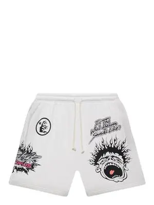 HELLSTAR Records Shorts - White