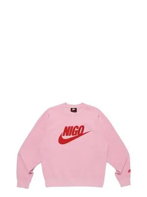 Nike X Nigo Nrg Fleece Crew Sweatshirt - Pink