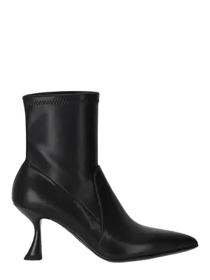 SERGIO LEVANTESI Junny Heeled Ankle Boots - Black