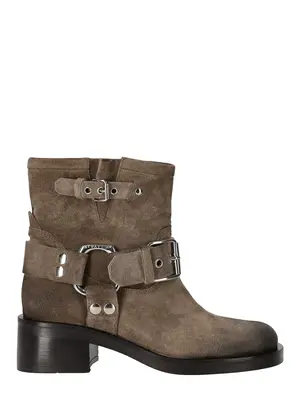 STRATEGIA Biker Boot - Beige