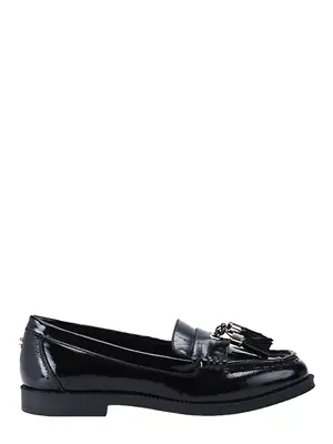 Carvela Manor Tassel Faux-leather Loafers - Black