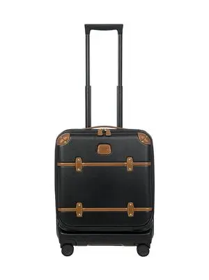 Bric'S Bellagio 21" Expandable Carry-on Spinner With Pocket - Black