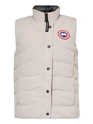 Canada Goose Freestyle Funnel-neck Shell Gilet - Limestone