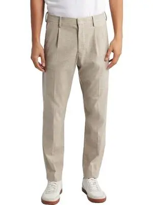 Nn07 Bill 1067 Pleated Dress Pants - Cement