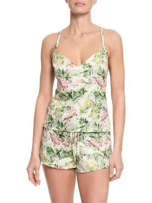 Hanky Panky Satin Camisole - French Garden