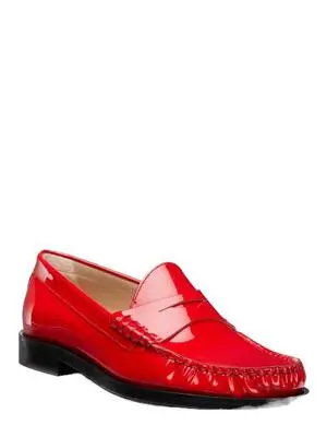 STUART WEITZMAN Stuart Weitzman Lottie Penny Loafer Cherry Patent