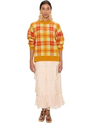 SIMONMILLER Calder Knit Sweater - Solar Plaid