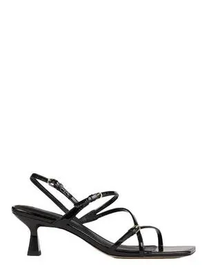 Sandro Strappy Sandals - Black