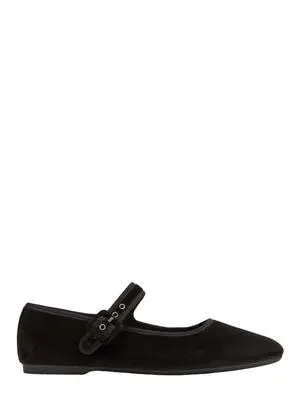 Everlane Everlane Day Buckle Mary Jane Black Velvet
