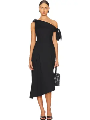 Lpa Eloise Midi Dress - Black