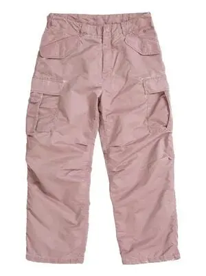 Supreme Washed Flight Satin Cargo Pant - Dusty Pink