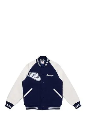 Nike X Nigo Nrg Varsity Jacket - Navy Blue